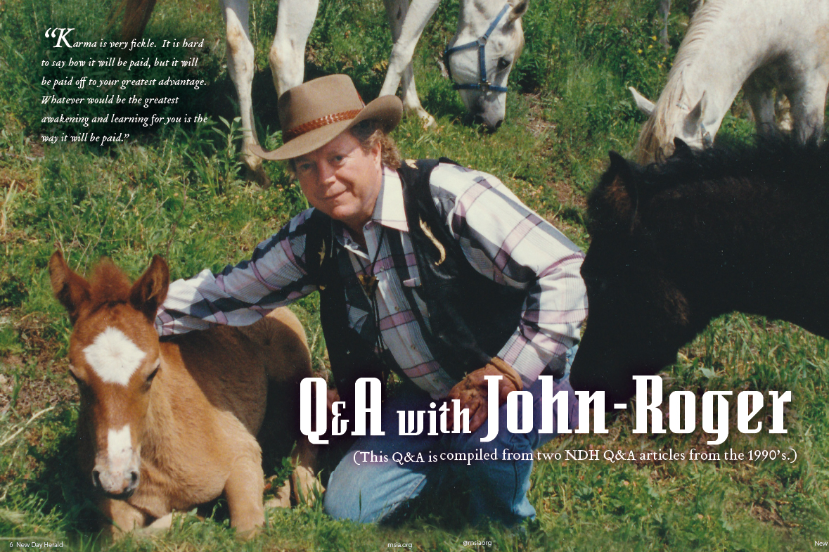 Q&A with John-Roger – New Day Herald